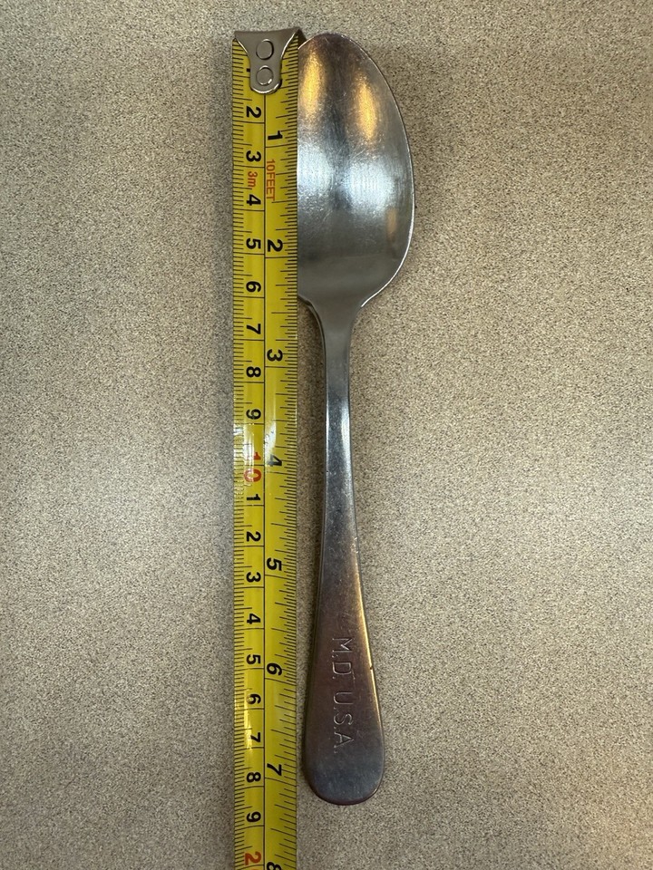 Army Medical Dept MD USA Silco O.L. Stainless Tablespoon Flatware ...