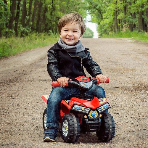 Kids Children Ride-on Toy Off Road Style Quad Bike Racing Car NO POWER ...