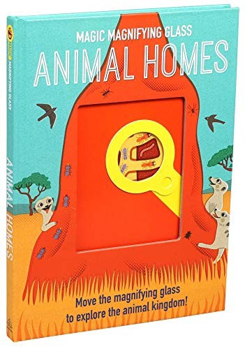 (EXCLUSIVE ONLY) Magic Magnifying Glass: Animal Homes - Board book ...