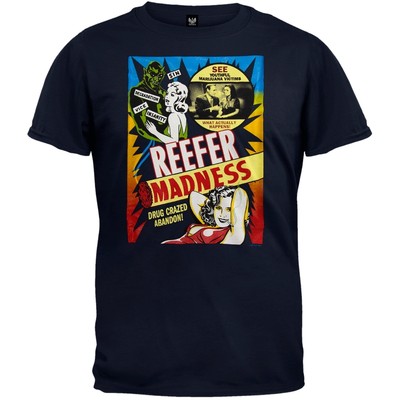 Reefer Madness - Poster Art Adult Mens T-Shirt | eBay