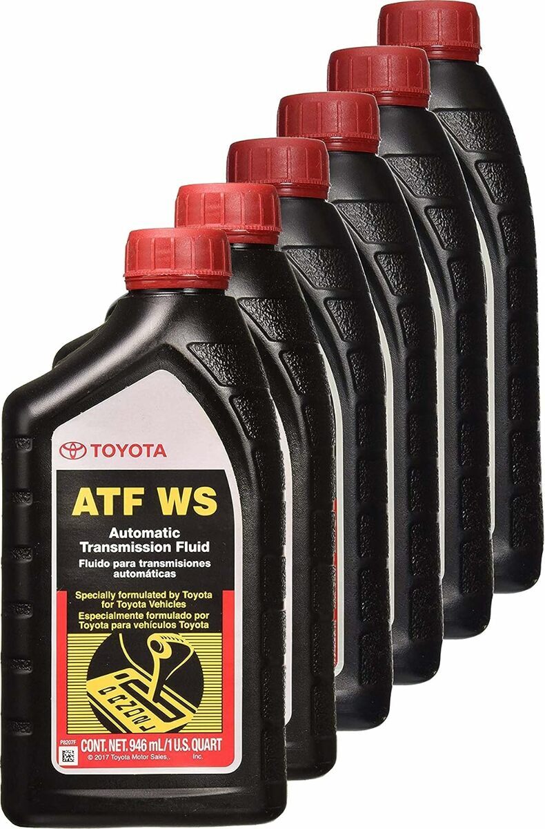 New Genuine Toyota Automatic Transmission Fluid 6 Quarts OE 00289ATFWS ...