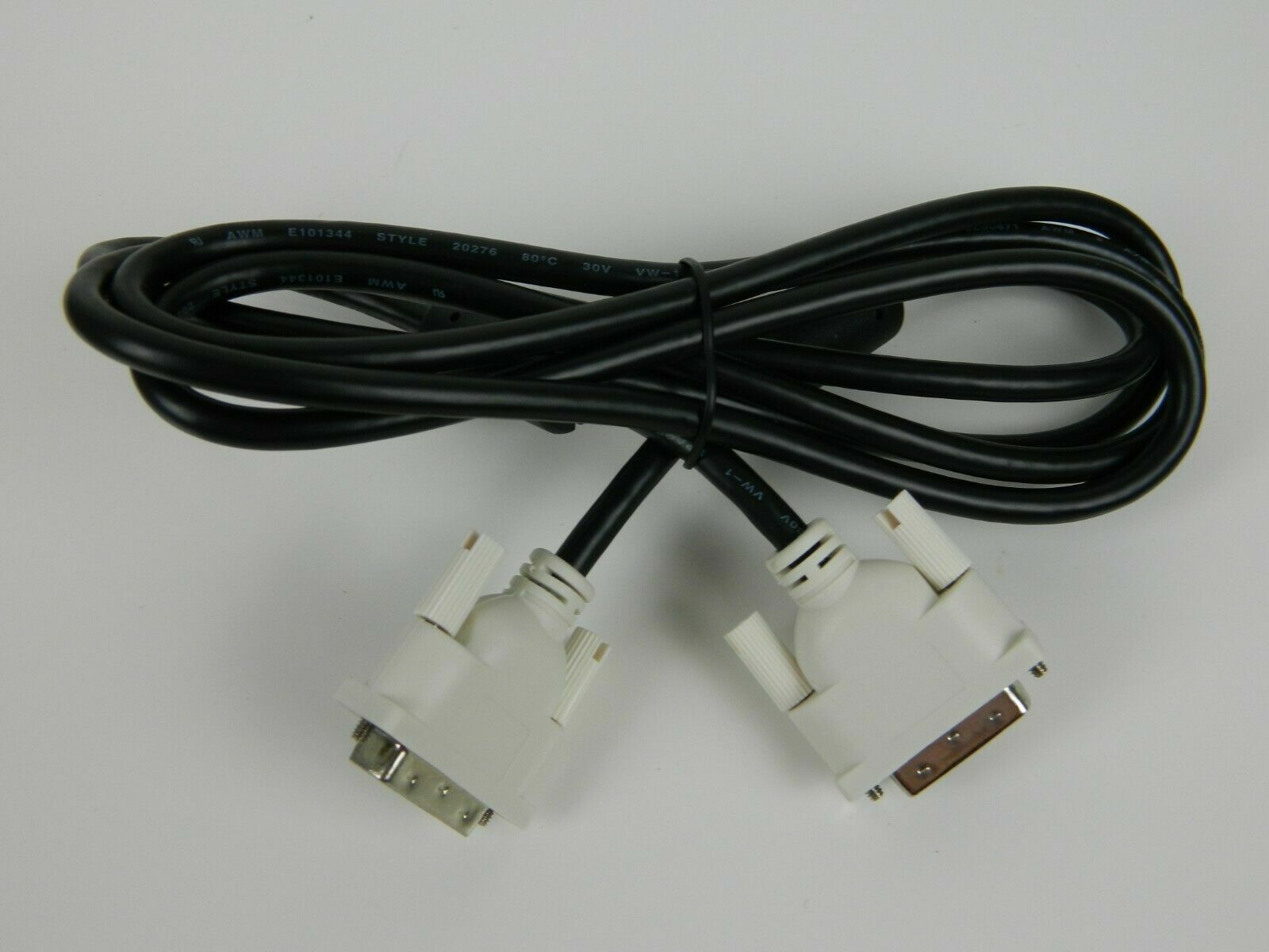 AWM E101344 STYLE 20276 VW-1 80C 30V DUAL Male DVI COMPUTER CABLE ...