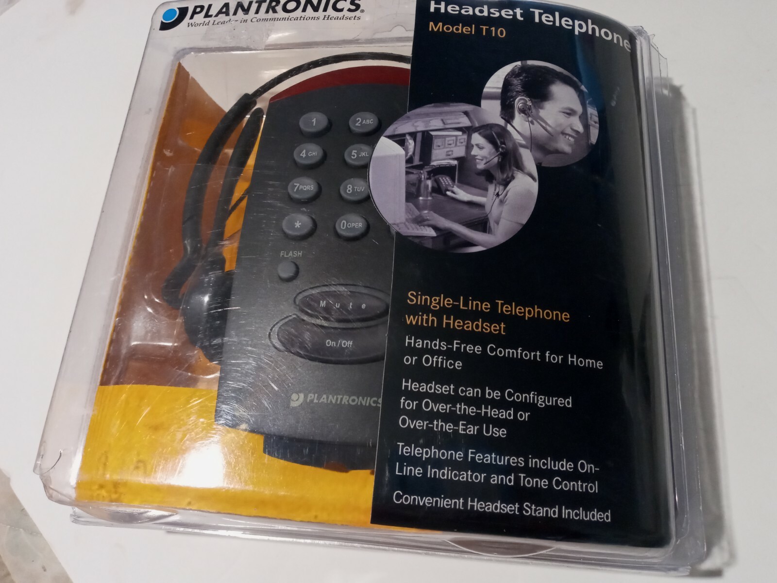 Plantronics T10 Black Headband Headsets for sale online | eBay