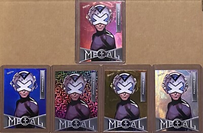 PROFESSOR X #50 Precious Metal Gems RED (63/100) - 2020 UD X-Men Metal ...