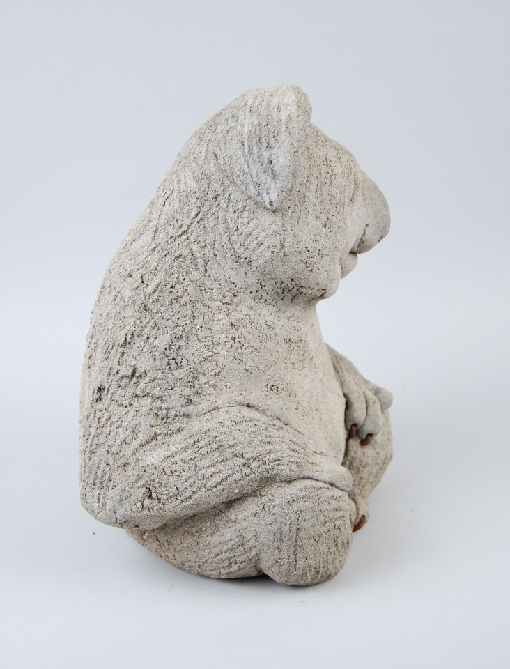Lou Rankin Concrete Sculpture - Koala Bear - 1986 Original Signed ...