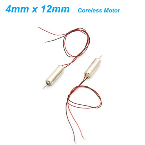 4mm*12mm Micro Coreless Motor High Speed Mini Motors for Toy Model DIY ...