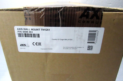 Axis T91G61 Wall Mount 5506-951 (FACTORY SEALED) [CTA] | eBay