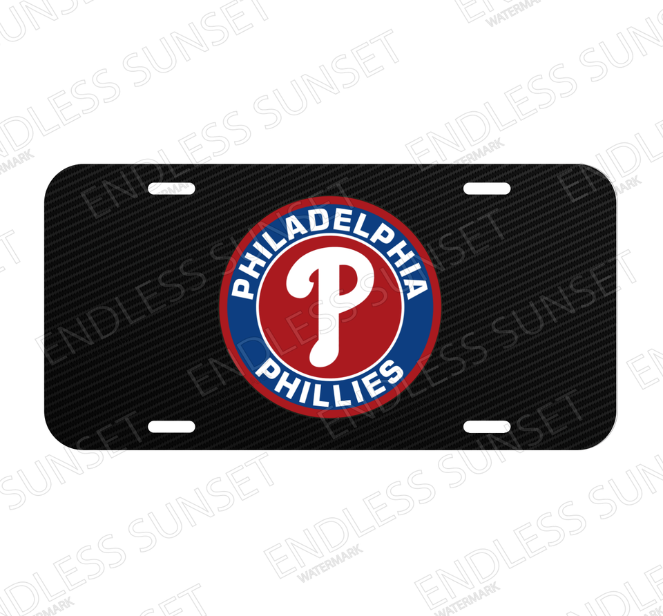 Baseball Philadelphia Phillies License Plate Front Auto Tag | eBay