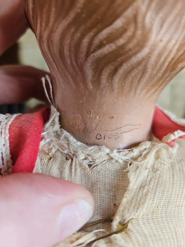 Rare Early 1900's Louis Amberg Composition Doll 17" | eBay