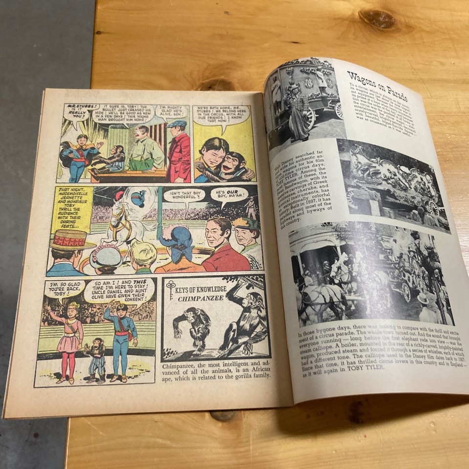 Walt Disney’s Toby Tyler Comic Book 1960 Gold Key Comics | eBay