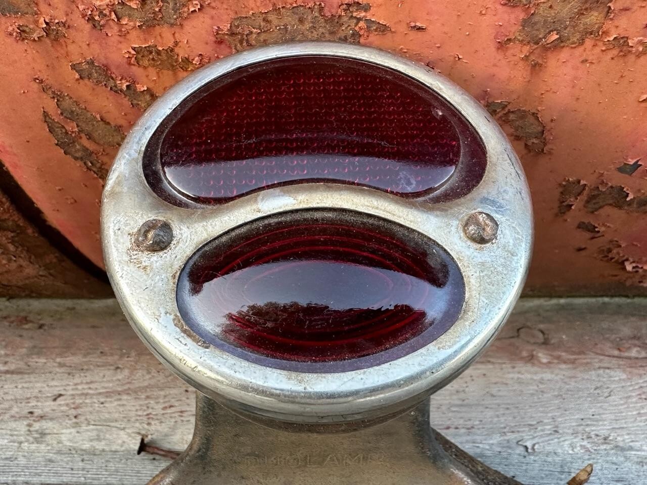 1920's 30's FORD MODEL A Vintage DUOLAMP TAIL Light w BRACKET Car Truck ...