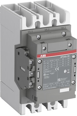 NEW ABB AF205-30-11-13 Contactor, 3-Pole, 300 Amp, 100-250V AC/DC, *US ...