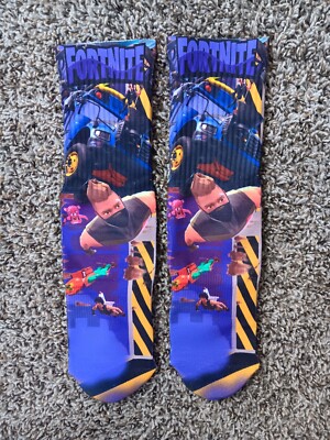 BATTLE BUS SOCKS/FORTNITE CROCS SOCKS | eBay