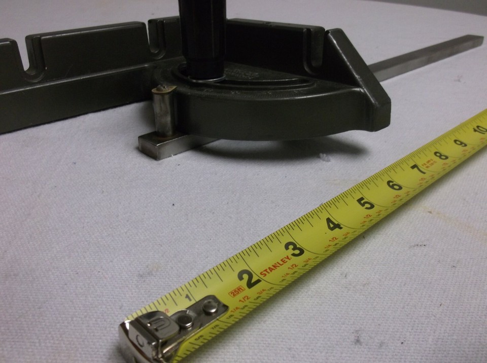 Vintage Rare Leichtung Work Shops Table Saw Angled Miter Gauge | eBay