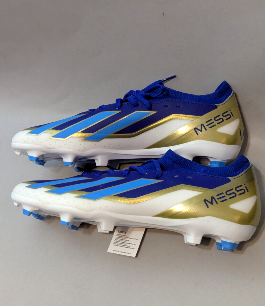 adidas x Crazyfast League Messi FG Soccer Cleats Mens 11.5 Lucid Blue ...