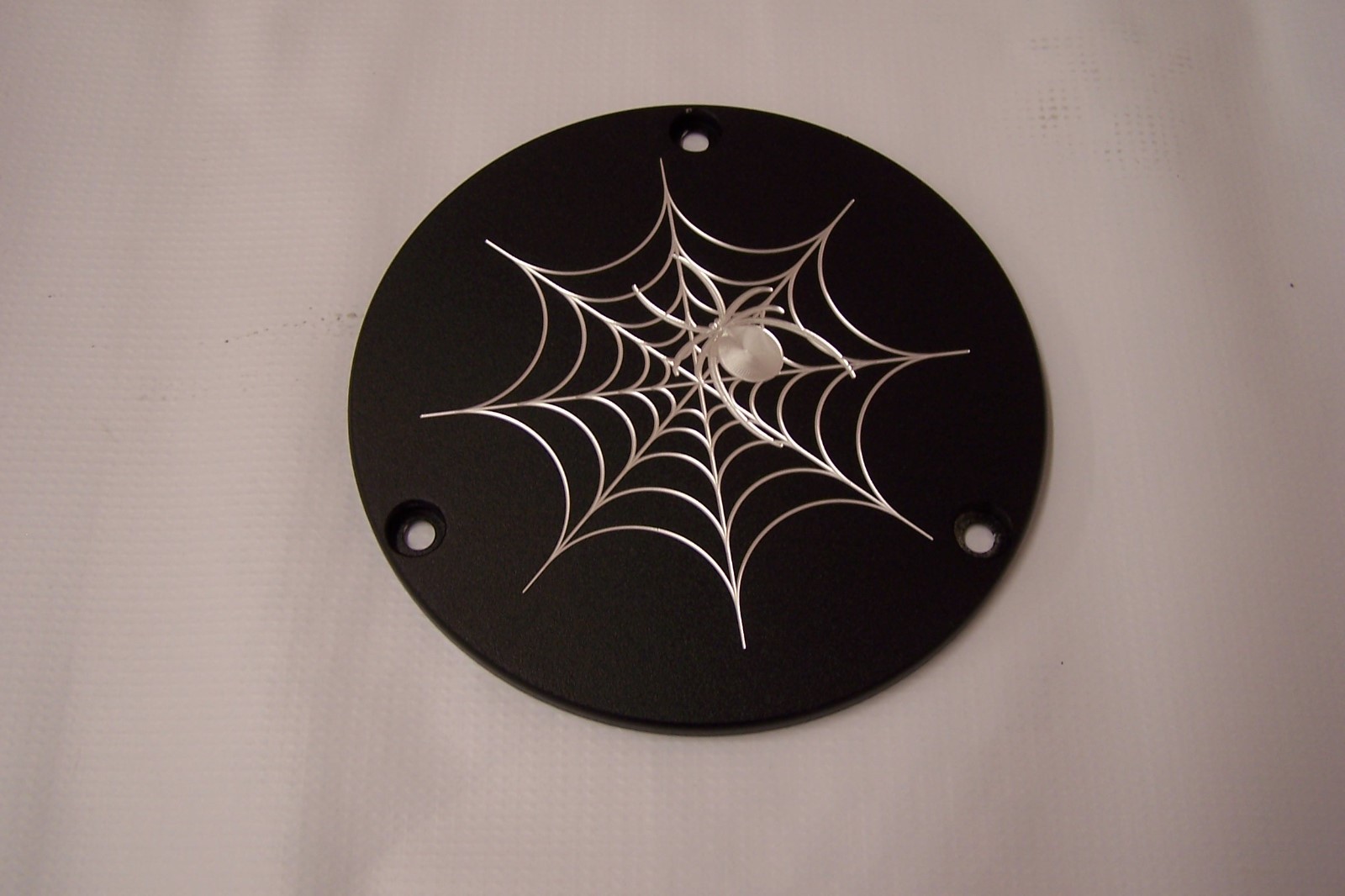 Custom EVO Derby Cover Fits Harley Davidson Spider-Web | eBay