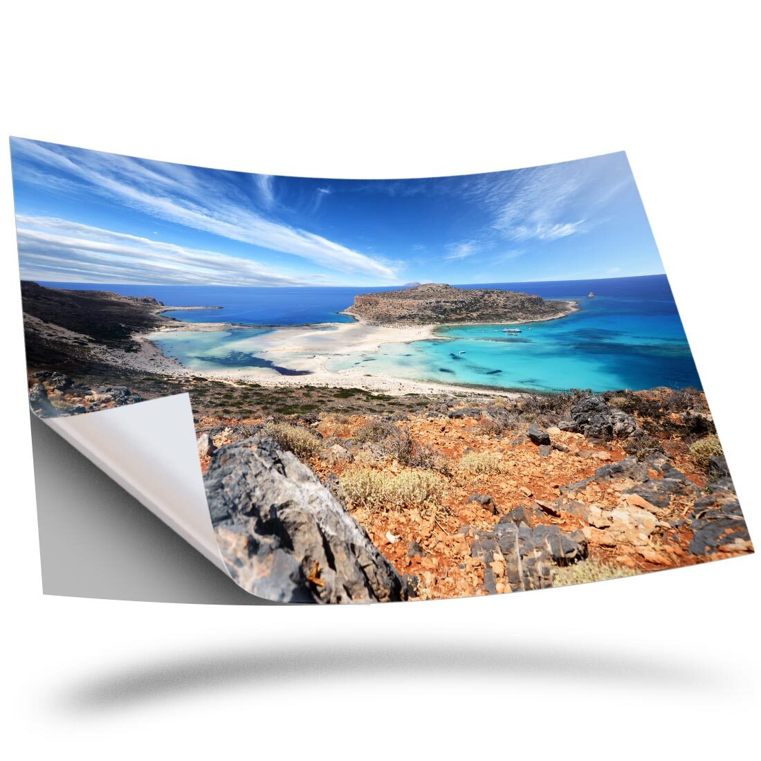 1 x Vinyl Sticker A2 - Balos Lagoon Crete Greece #44210 | eBay UK