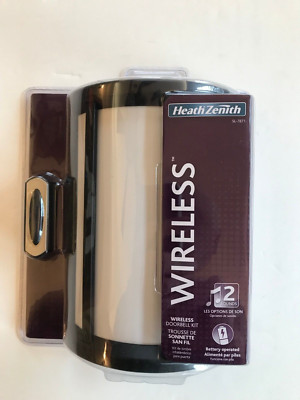 Heath Zenith Wireless Doorbell Kit - NEW Door Bell Kit SL-7871 NEW ...