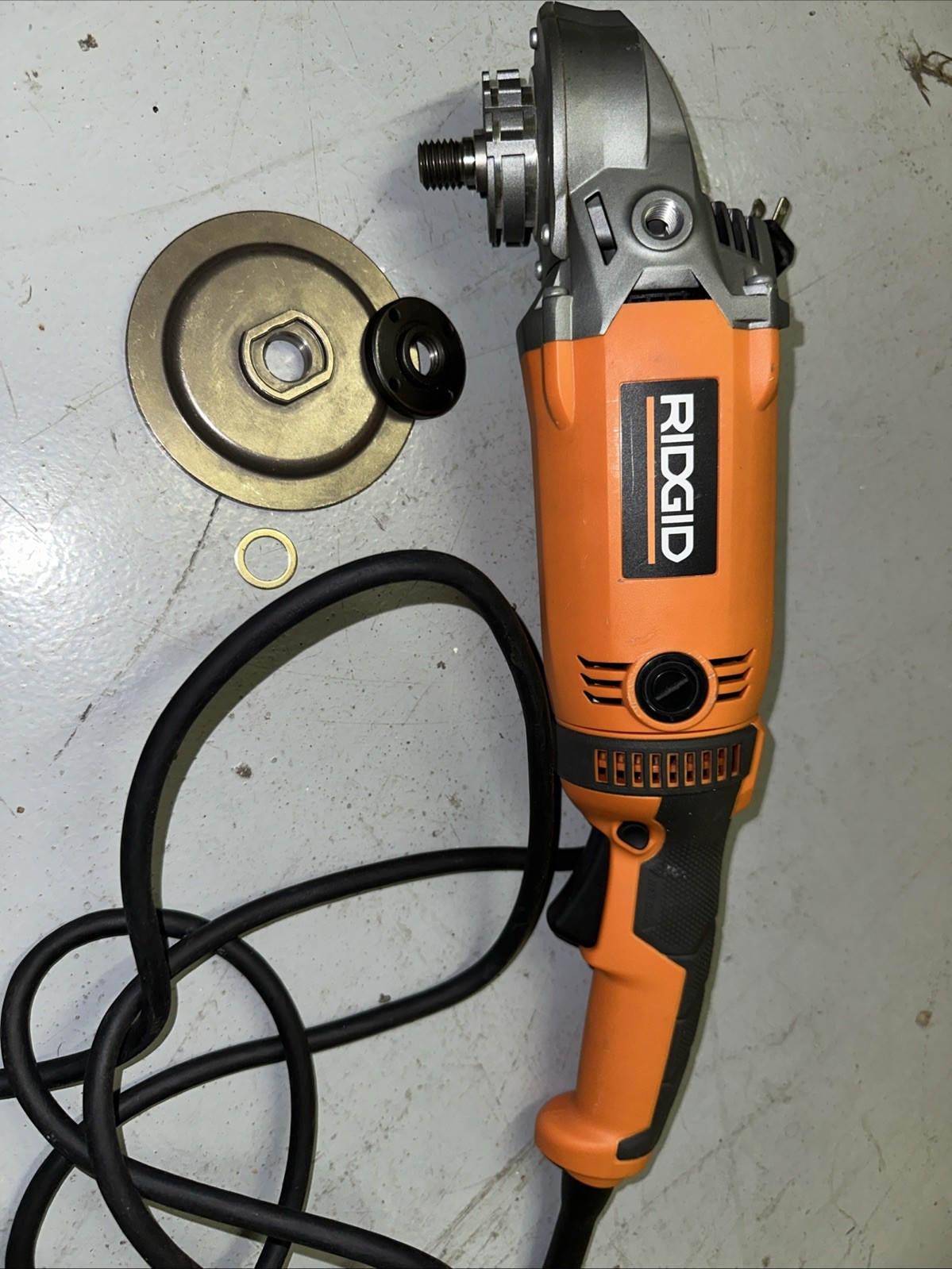 RIDGID R10202 120V 7in. Angle Grinder **For Parts** 648846066561| eBay