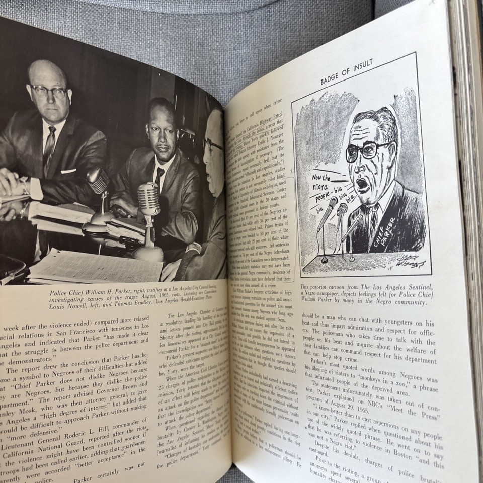 Black Riot In Los Angeles Watts LAPD LASD CHP California National Guard ...