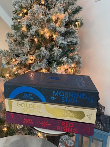 Signed FairyLoot Red Rising Trilogy Saga Deluxe Hardback Set – Mint ...