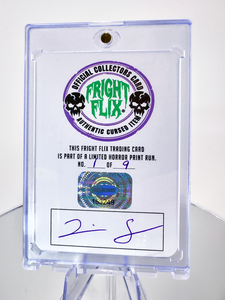 Fright Flix - Flash Undead Holographic Trading Card Fan Art Print *MINT ...