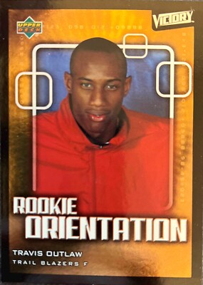 Travis Outlaw Victory 03-04 #123 Rookie Card Portland Trail Blazers | eBay
