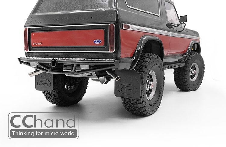 CChand Traxxas TRX4 Bronco Tube Rear Bumper (Black) CC/D-E030 | eBay