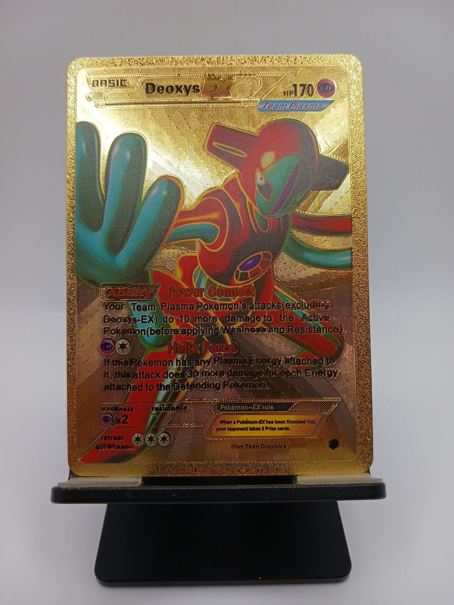 Pokemon Deoxys Ex Card