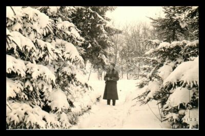 Photo, WW2, Wehrmacht, use in the Westerwald in winter 1940 3, 5026 ...