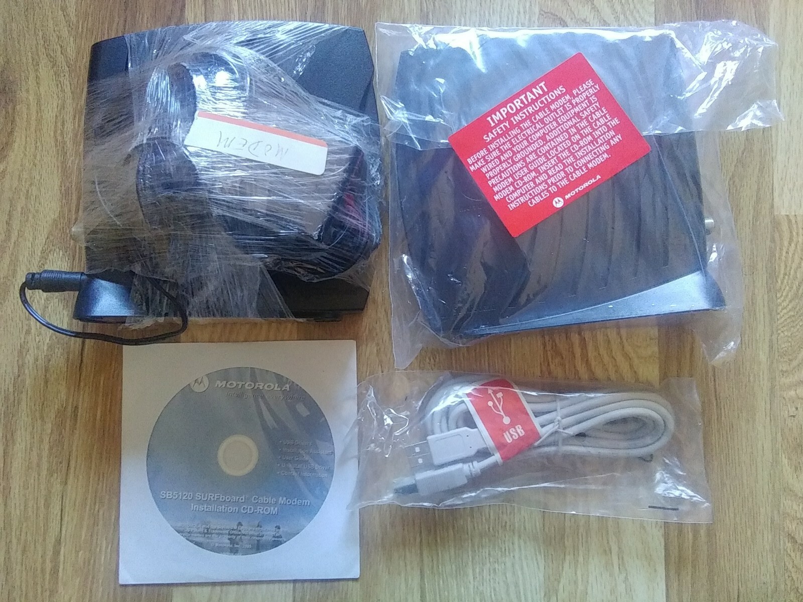 Motorola SB5120 SURFboard Cable Modem (505788-001-00) for sale online ...