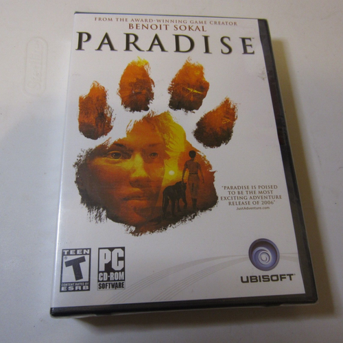 Paradise -Benoit Sokal PC CD-ROM SOFTWARE Video Game 05 Ubisoft RARE ...