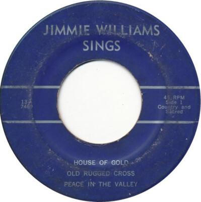 Jimmie Williams - Jimmie Williams Sings 1962 7", EP Not On Label 13 ...