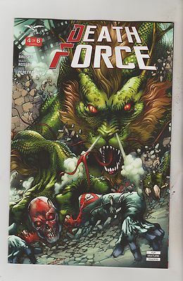 ZENESCOPE COMICS DEATH FORCE #4 AUGUST 2016 VARIANT A 1ST PRINT NM ...