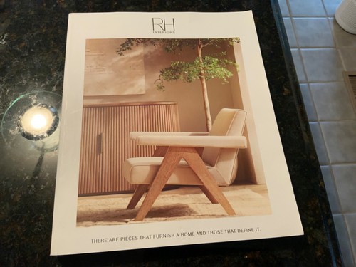 RH Restoration Hardware Interiors Fall 2023 Book Catalog, 600 Pages. | eBay