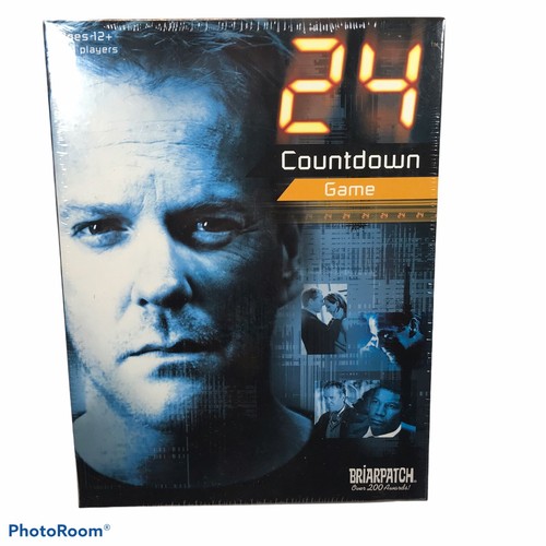 24 Countdown Board Game New Sealed BrIarpatch Keifer Southerland TV ...