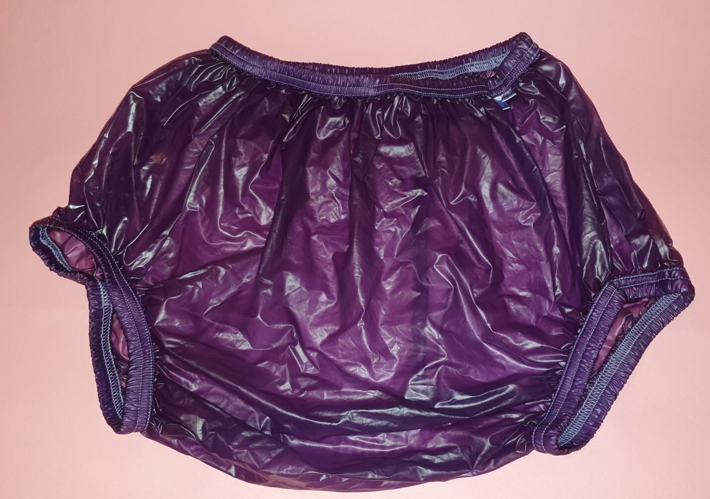 PVC Incontinence Diaper Rubber Underwear Purple Transparent | eBay