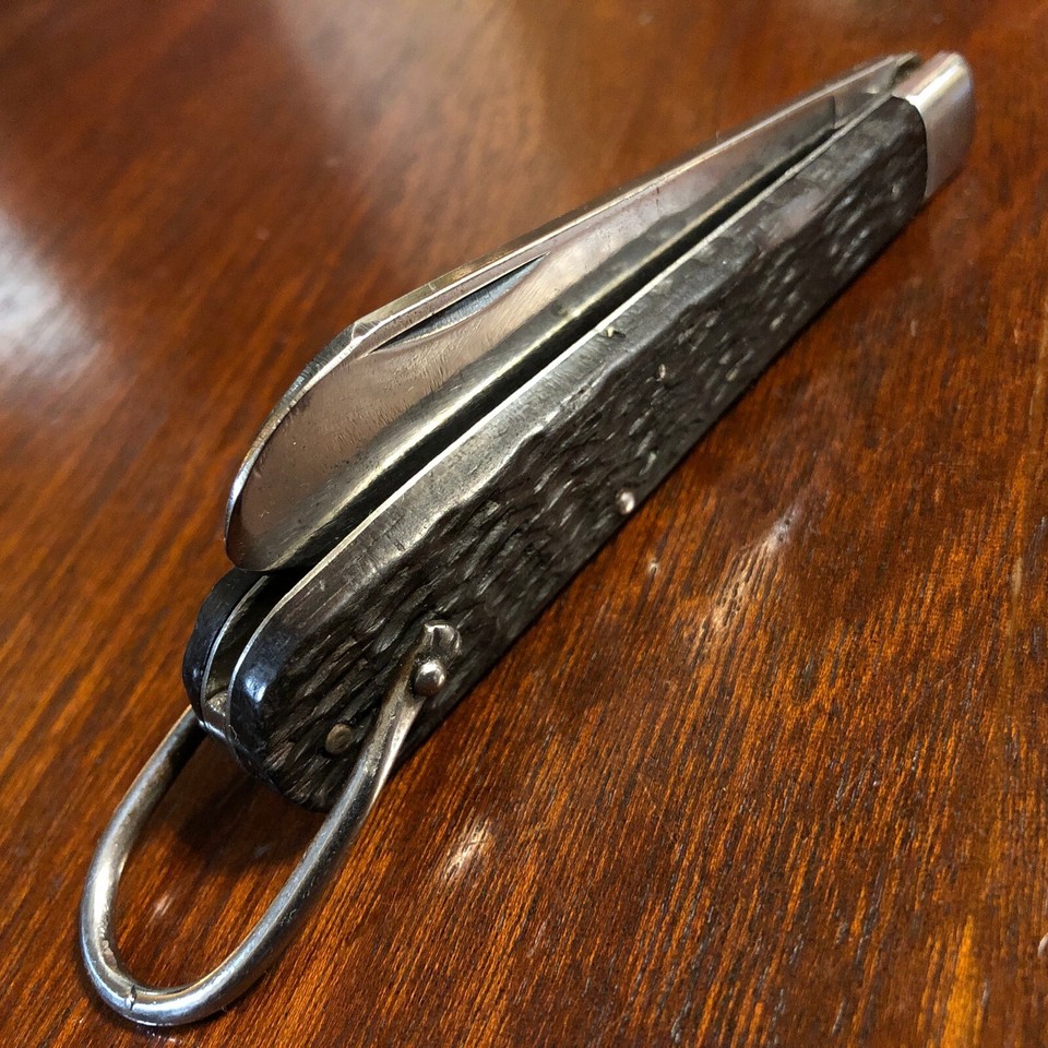 WW2 30s 40s Camillus Model 425 Q5 USCG Rope Knife Folding Pocket Knife ...