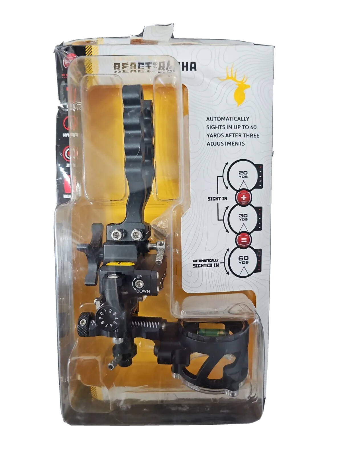 Trophy Ridge React Alpha .019 1-Pin Right Hand Sight for sale online | eBay