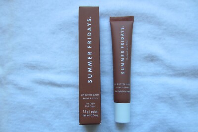 NEW IN BOX Summer Fridays Lip Butter Balm in ICED COFFEE - Full Size | eBay