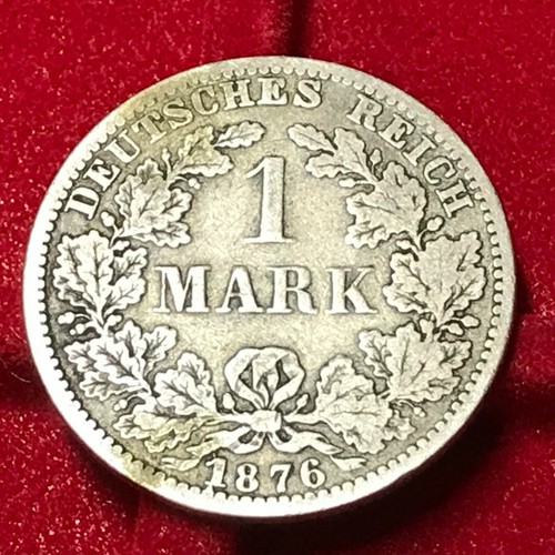 1 MARK 1876 ARGENTO GERMANIA IMPERIALE | eBay.de