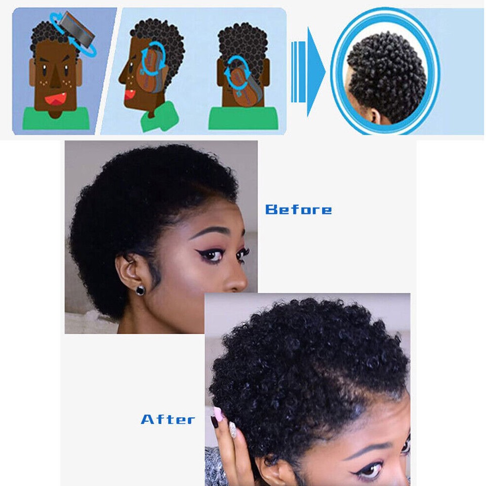 Wave Barber Sponge Hair Brush Afro Curl Twist Dreads Coil Wave Tool Men ...