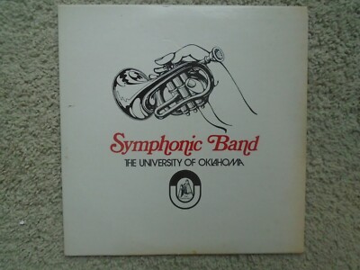 1973 University Oklahoma symphonic band Gene Thrailkill NM | eBay