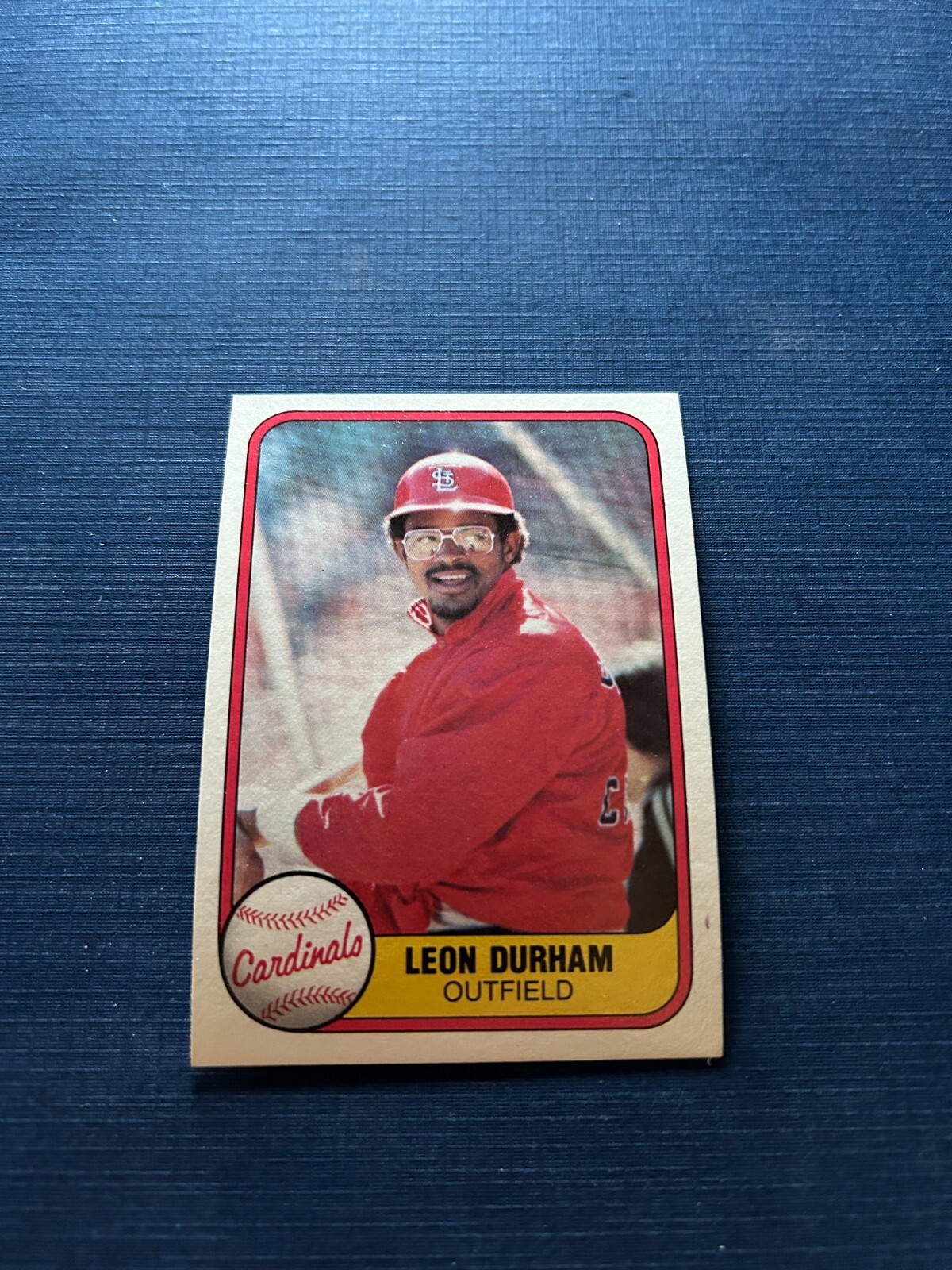 1981 Fleer Baseball Leon Durham Rookie Card #540 Set Break EX-MT | eBay