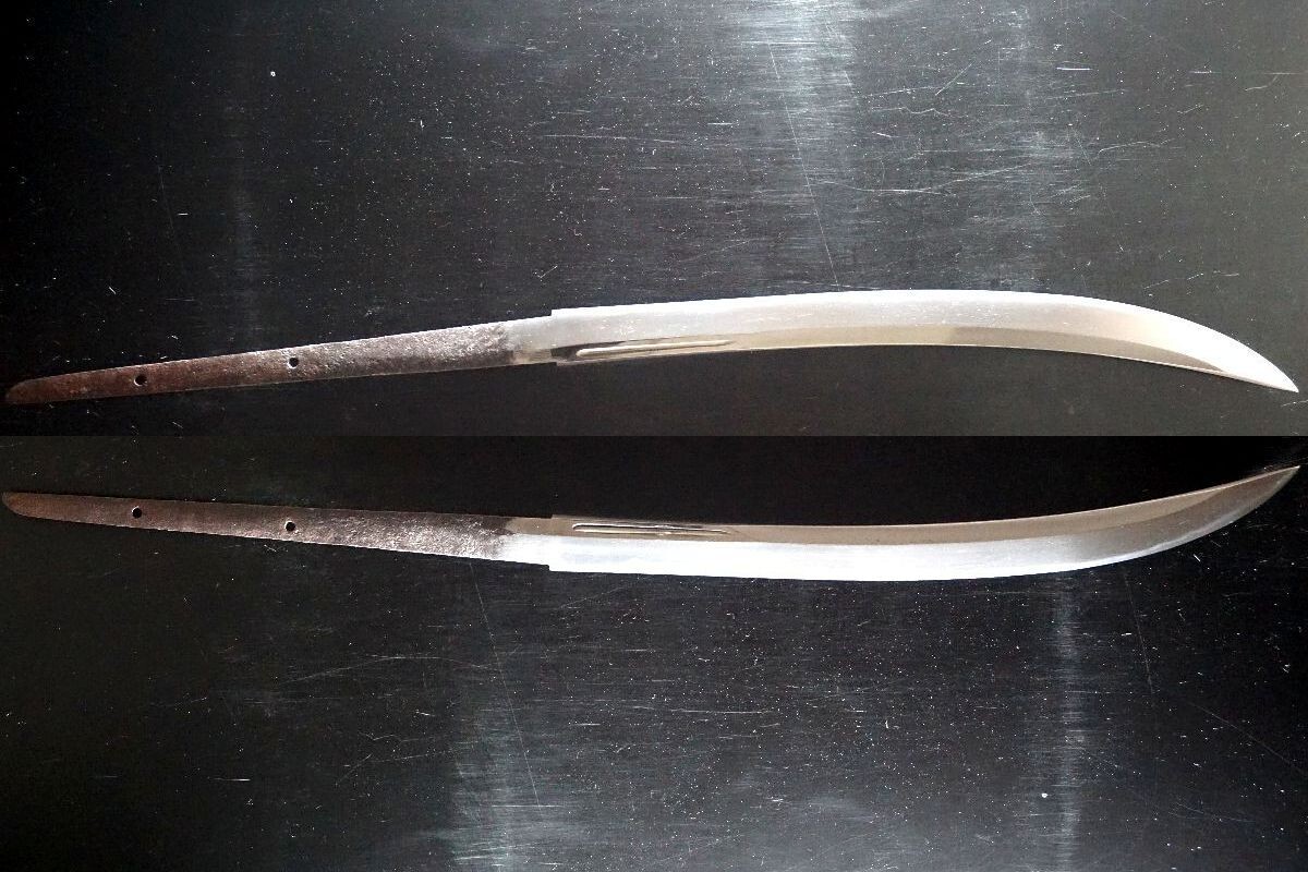 NAGINATA Halberd: Antique Japanese Samurai Sword Katana Nihonto w KAMON ...