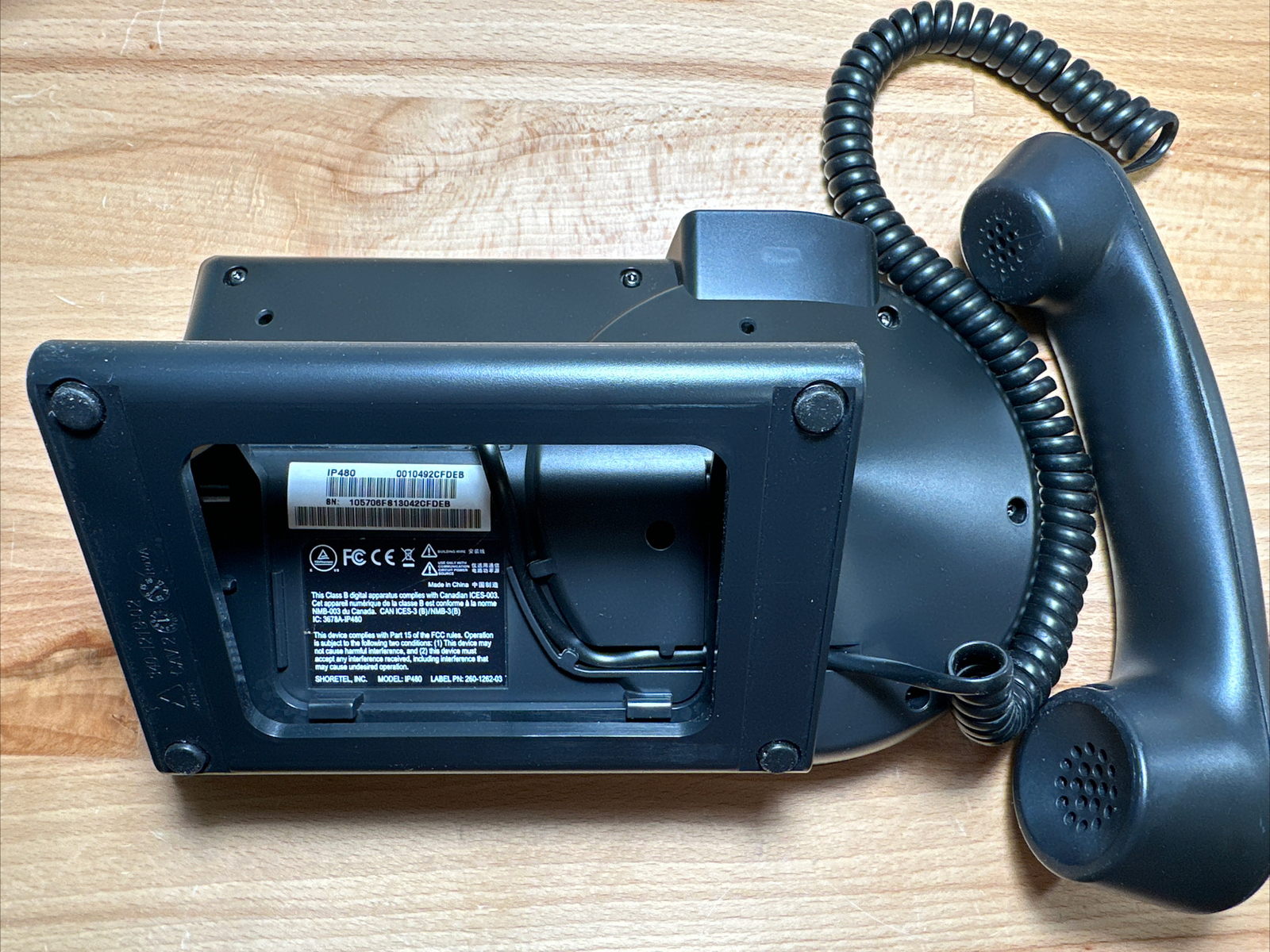 Shortel IP480 VoIP Telephone w/ Handset & Cord - Good Condition | eBay