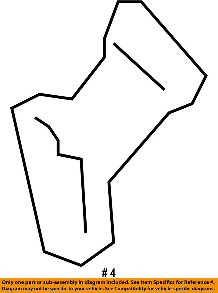 GM OEM 08-17 Enclave Roof Exterior Trim-Drip Molding Retainer 11569918 ...