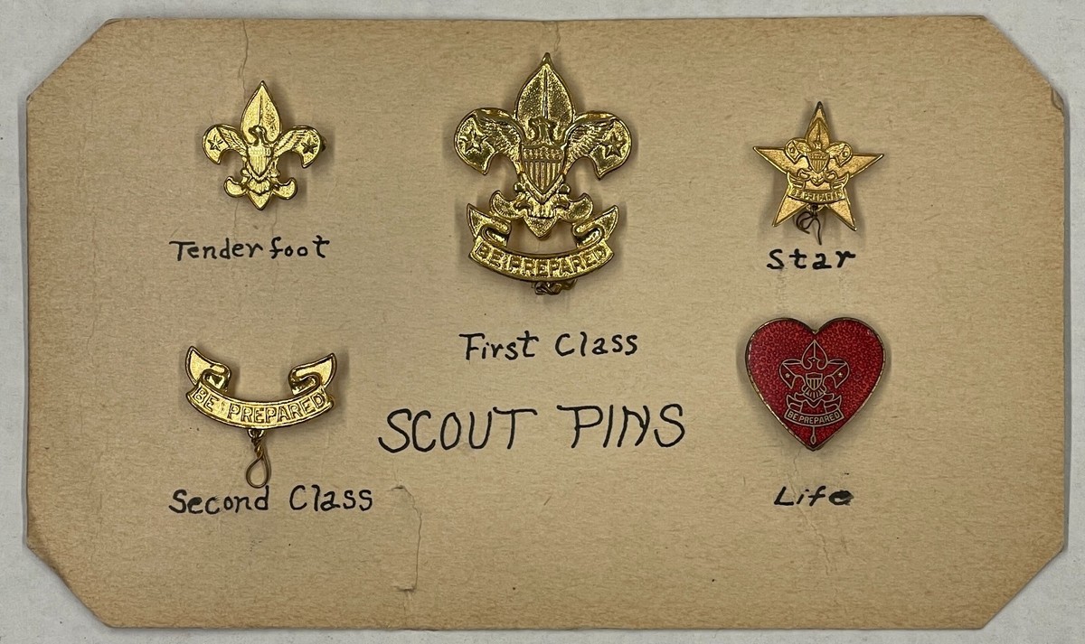 Boy Scout First Class Badge Meaning Scouts BSA Second Class Rank For