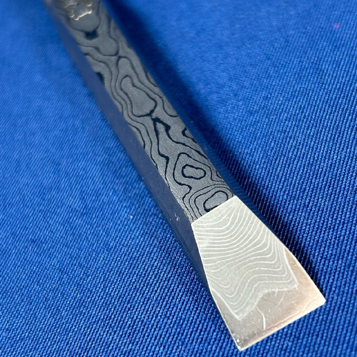 Tasai Oire Nomi Japanese Bench Chisels 15mm Damascus Polished Finish ...