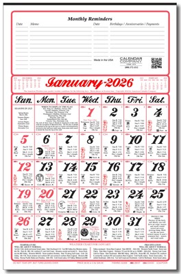 5A11-CHRISTMAS GIFTS -2026 Almanac Calendar [ 5 Calendars $39total ...